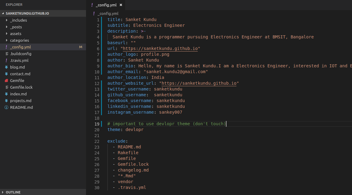 devlopr jekyll - A Jekyll theme built for Developers
